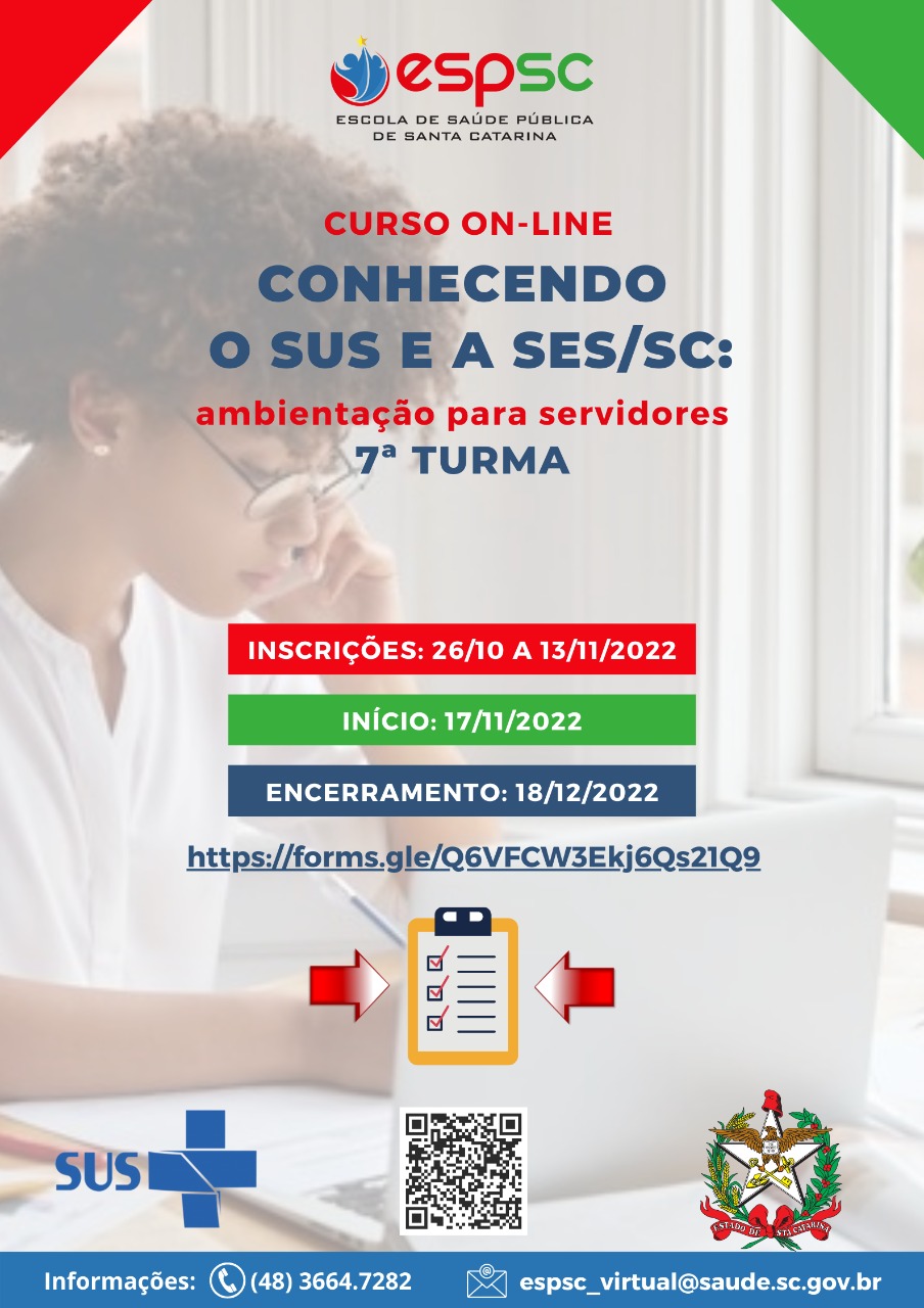 ESP - Escola de Saúde Pública - Curso on-line - Conhecendo o SUS e a ...